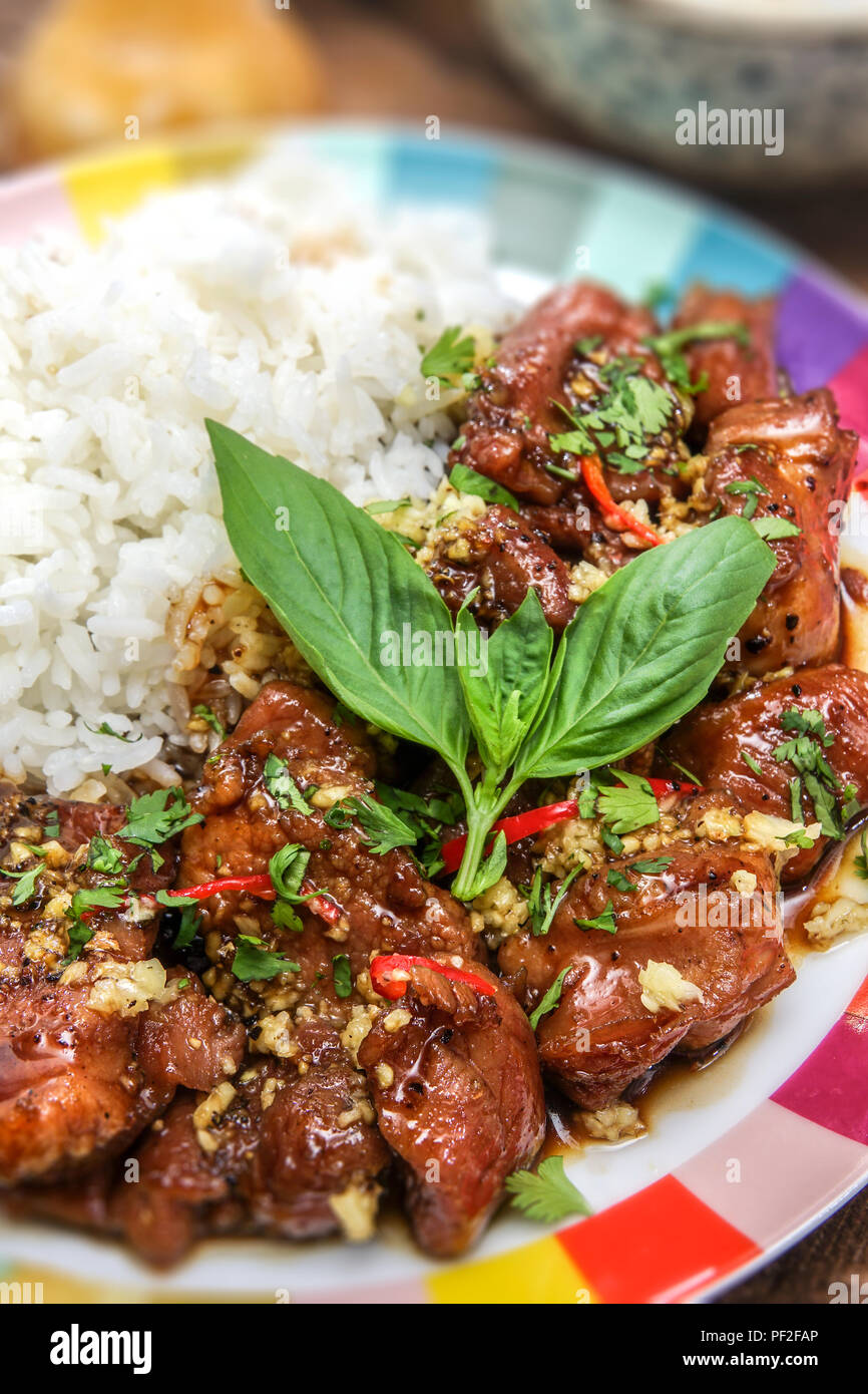 cooking vietnamese food Stock Photo - Alamy