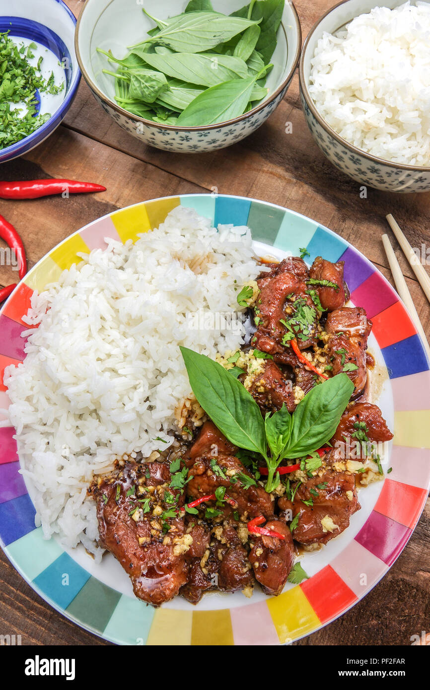 cooking vietnamese food Stock Photo - Alamy