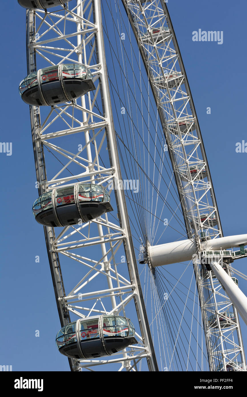 The London Eye ferris wheel, London, England, UK Stock Photo - Alamy