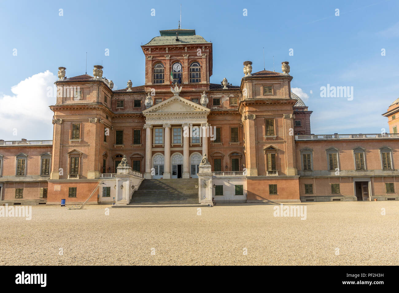 castle of racconigi in summer Stock Photo - Alamy