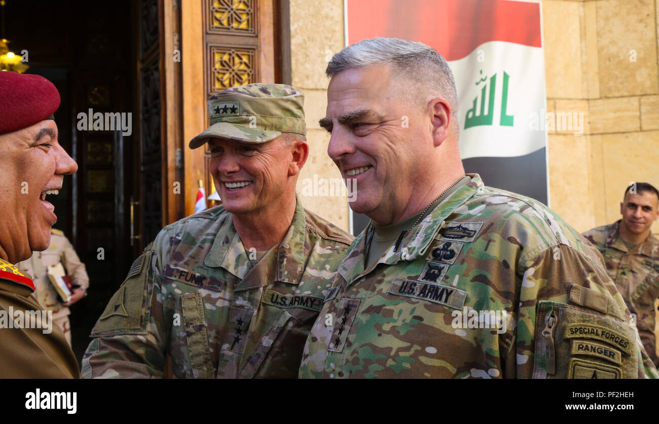 Lt. Gen. Paul Funk, commander of Combined Joint Task Force- Operation ...