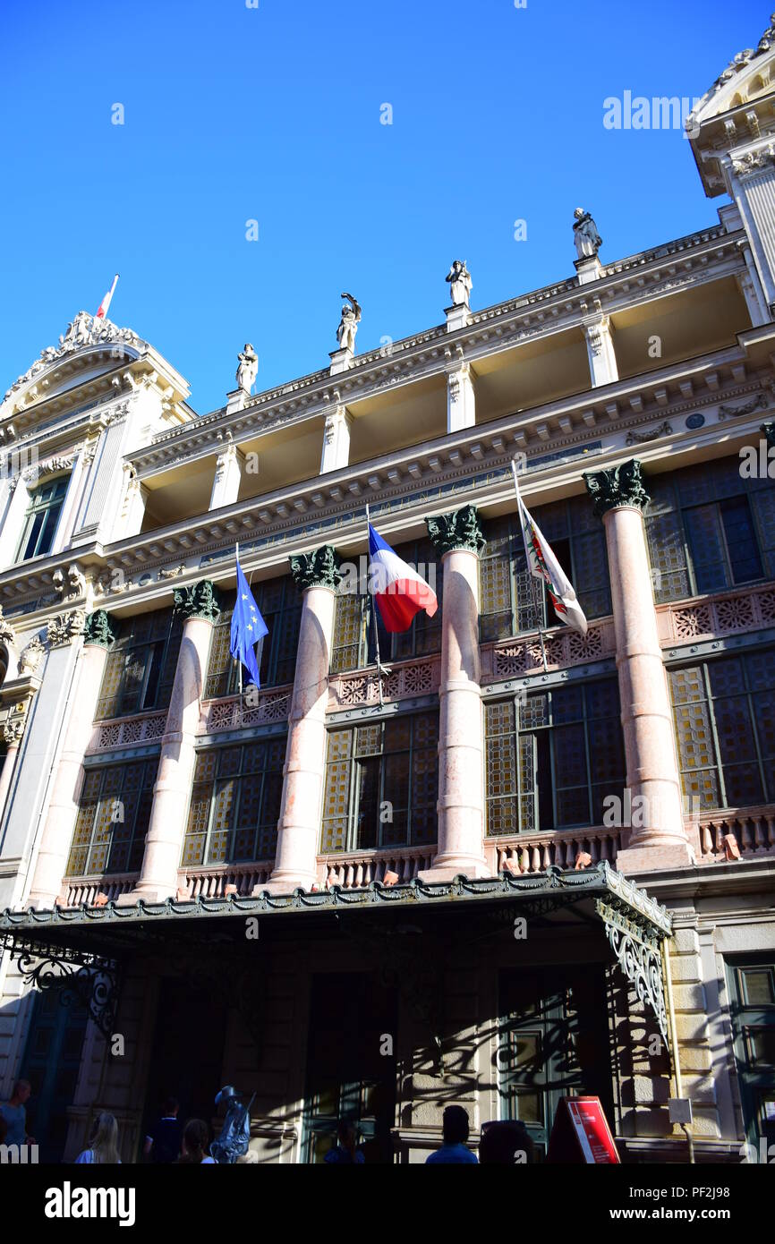 The Opera House in Nice, Cote D'azur, France Stock Photo - Alamy