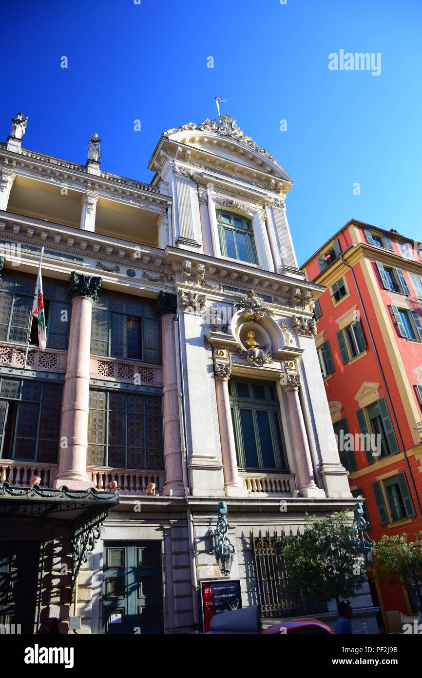 The Opera House in Nice, Cote D'azur, France Stock Photo - Alamy