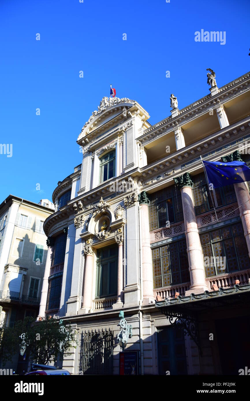 The Opera House in Nice, Cote D'azur, France Stock Photo - Alamy