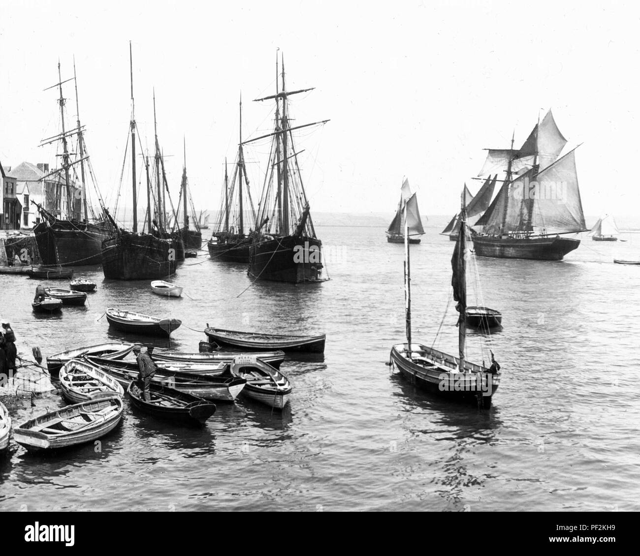 Appledore boats Black and White Stock Photos & Images - Alamy