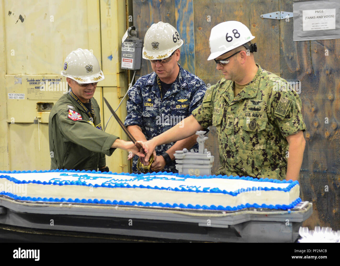 Executive officer of the aircraft carrier uss nimitz cvn 68 hi-res ...