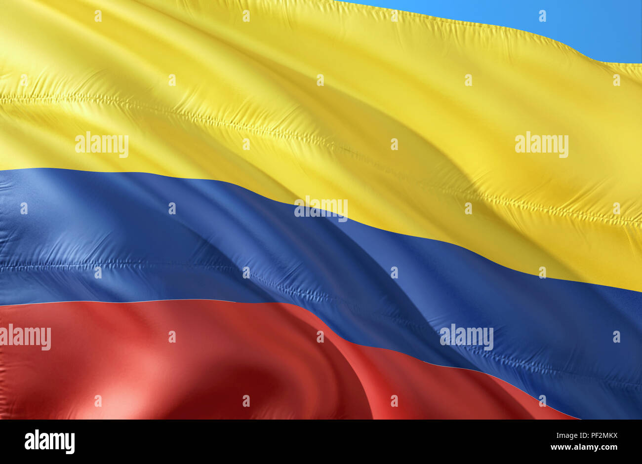 Colombia flag. Colombian flag 3d. Waving Flag of Colombia. 3D Waving ... Colombia flag. Colombian flag 3d. Waving Flag of Colombia. 3D Waving ...