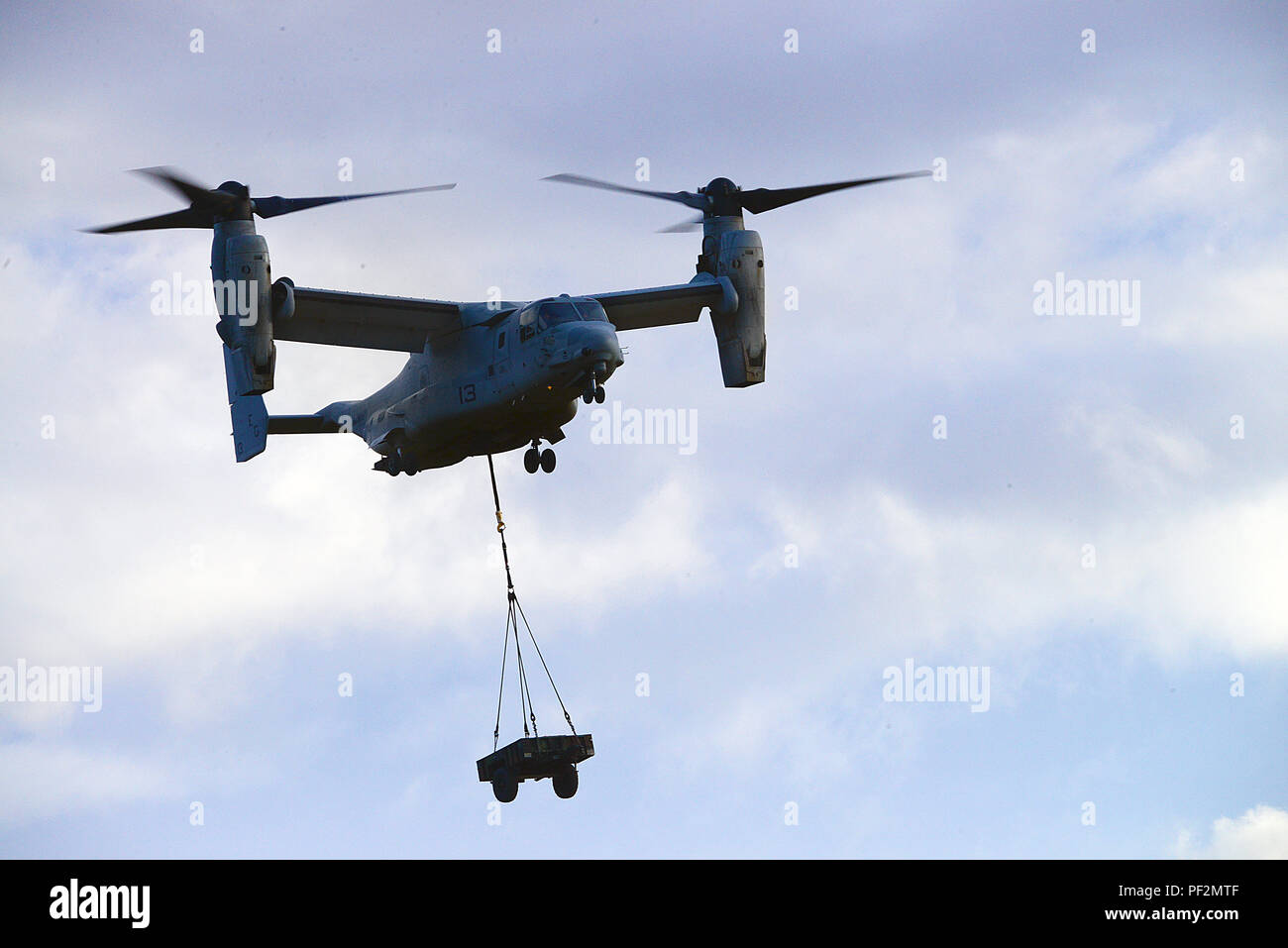 A U S Marine Mv 22b Osprey Aircraft Flown By U S Marine Medium