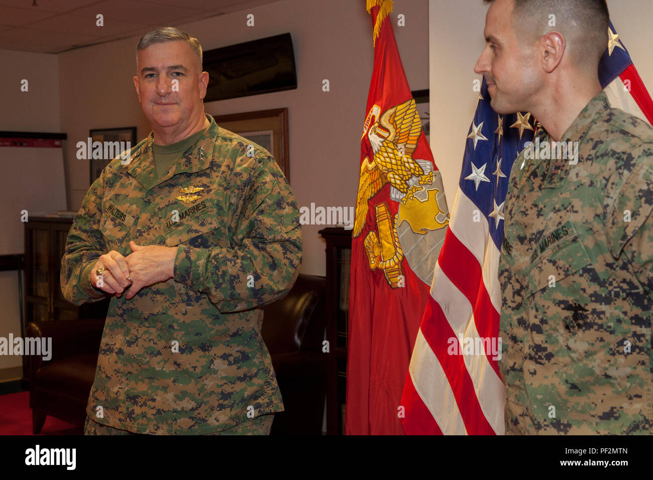U.S. Marine Corps Lt. Gen. Glenn M. Walters, deputy commandant of ...