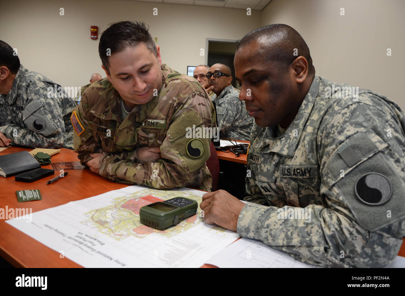 Virginia National Guard Soldiers of the 116th Military Engagement Team ...