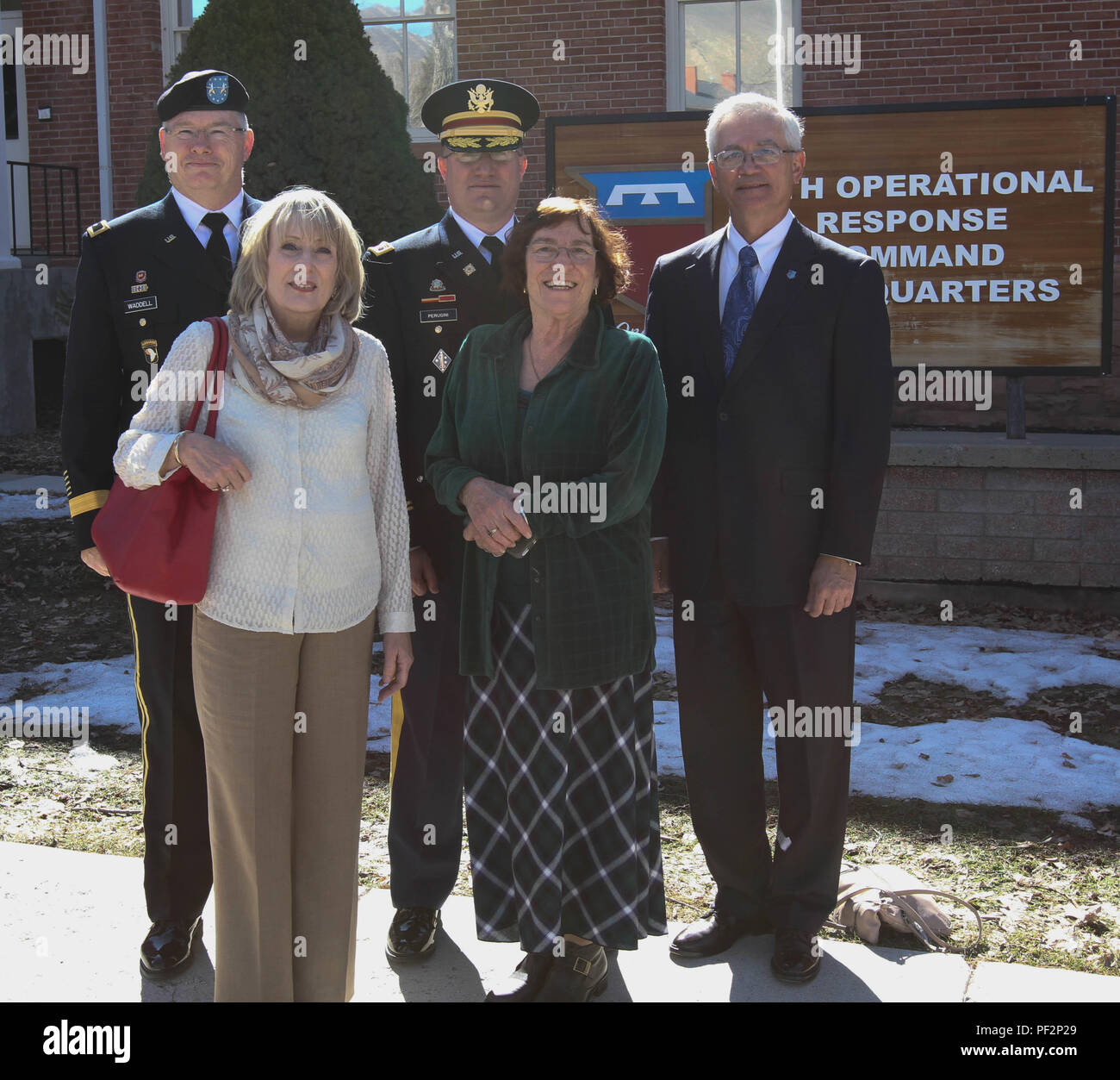 Maj. Gen. Ricky Waddell, 76th Operational Response Command commanding ...