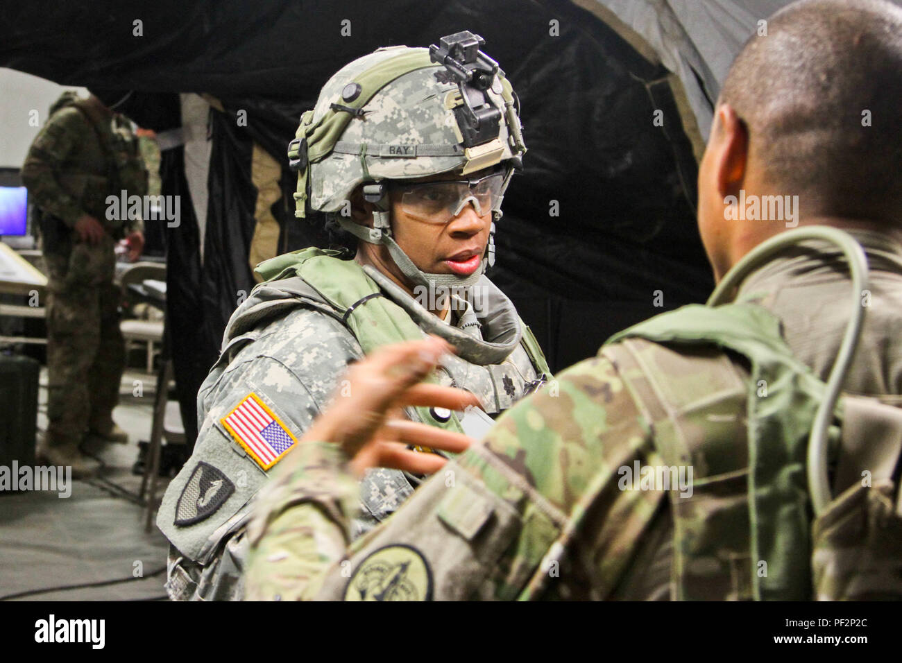 During the 3rd Cavalry Regiment’s National Training Center rotation, Lt ...