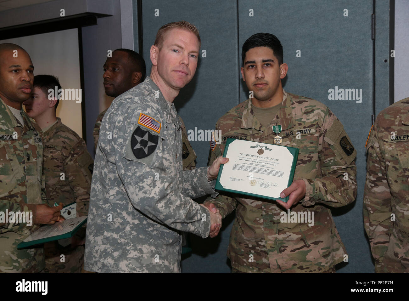 U.S. Army Maj. Stewert Brown, commander of 55th Signal Company (Combat ...