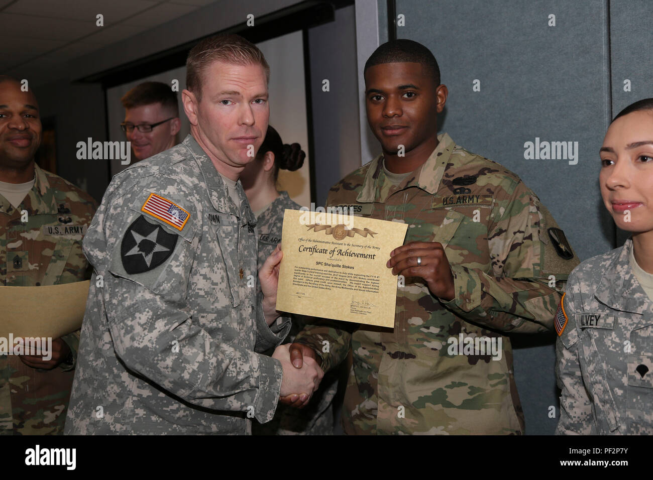 Spc shaquille stokes hi-res stock photography and images - Alamy
