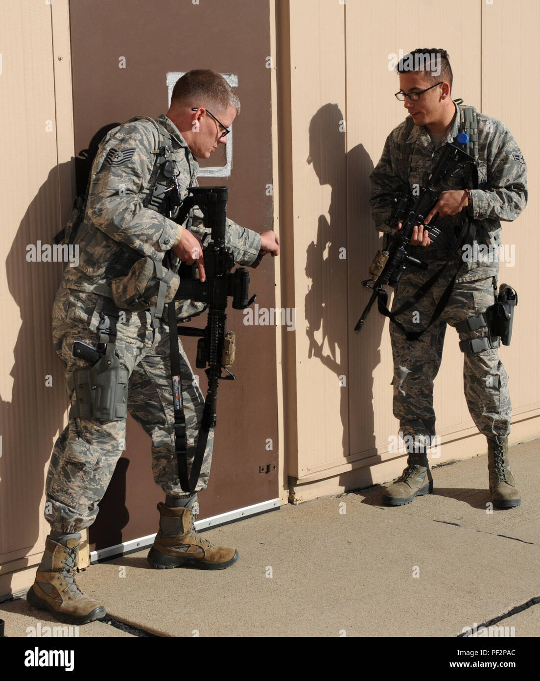 Tech. Sgt. Steven Groff, 28th Security Forces Squadron flight chief ...