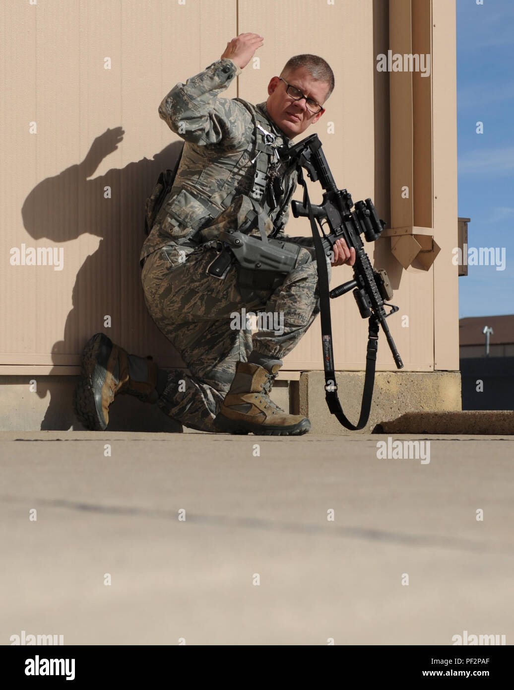 Tech. Sgt. Steven Groff, 28th Security Forces Squadron flight chief ...