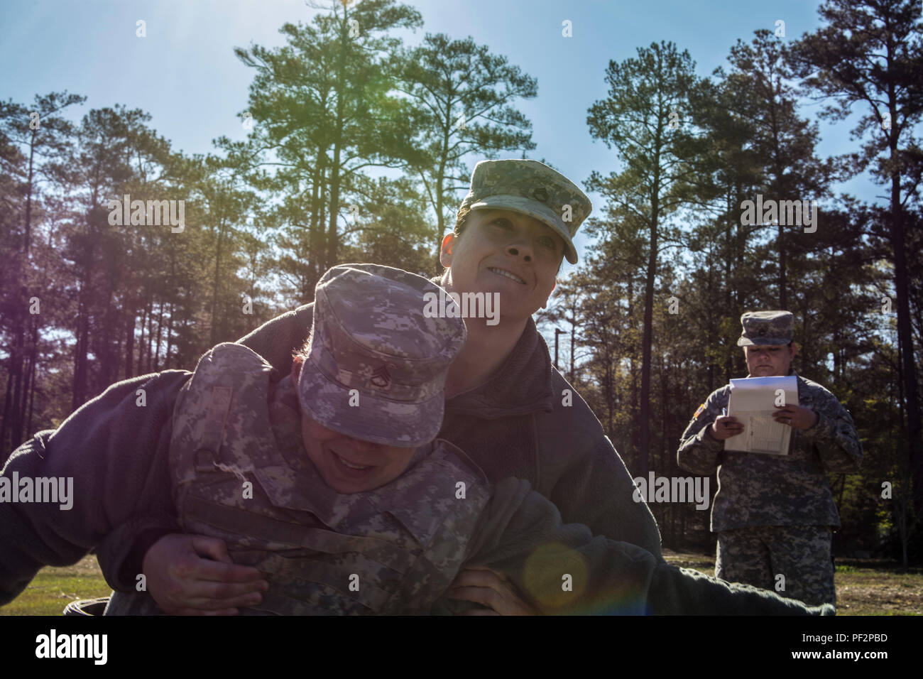 Staff Sgt. Jessica Niedzwecki representing 4th Bde., 98th Training ...