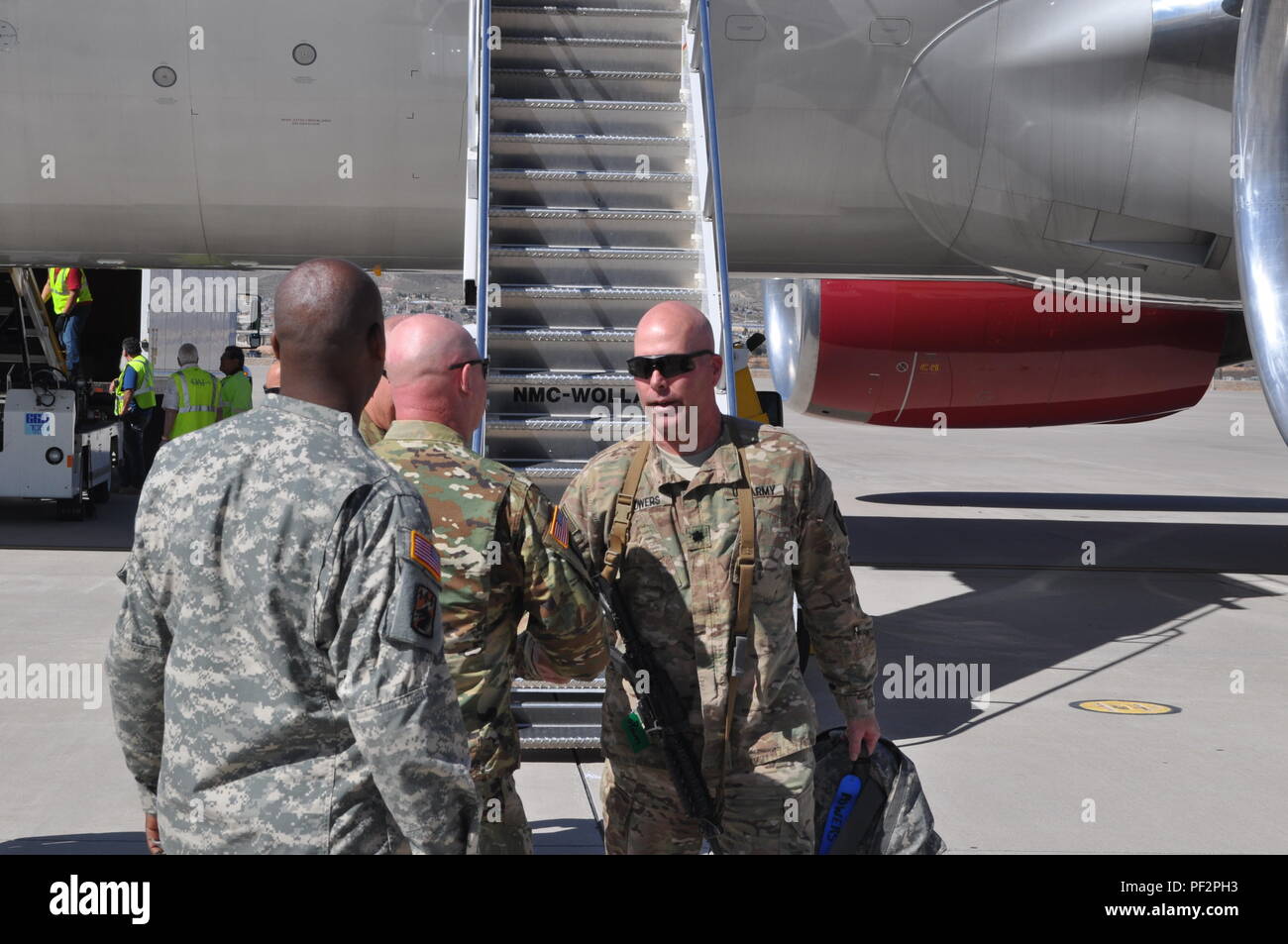 Lt. Col. Michael Powers, commander, 1st Battalion, 265th Air Defense ...