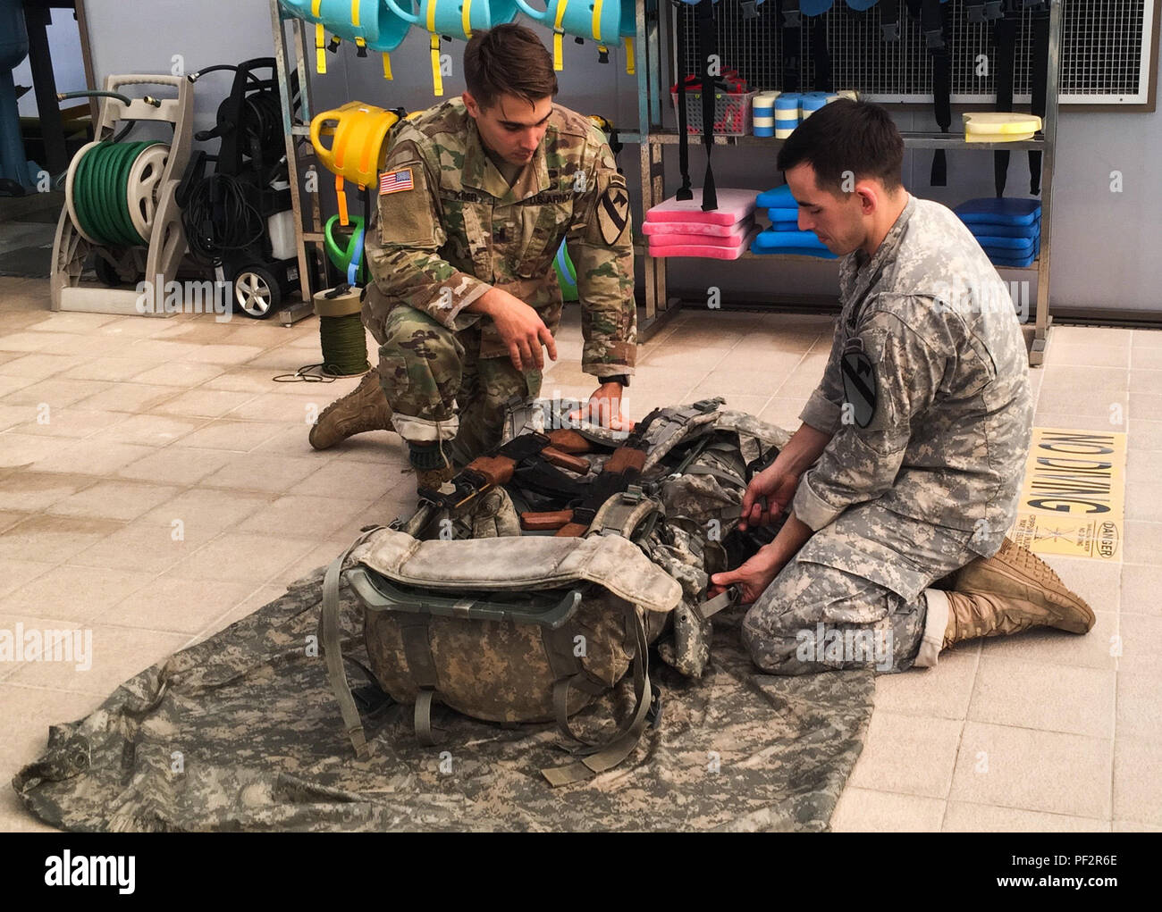 Capt. James Teskey, plans officer, 1st Armored Brigade Combat Team, 1st ...