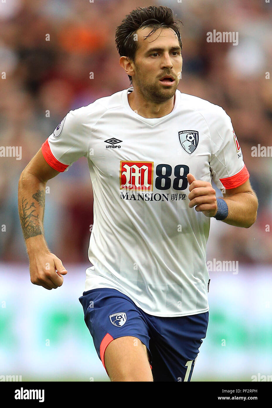 Bournemouth's Charlie Daniels during the Premier League match at London ...