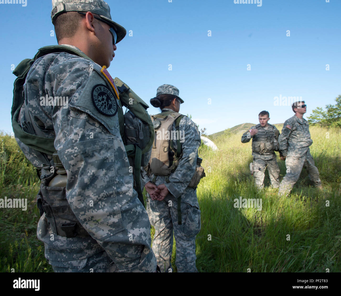 Army aztecs reserve officer training corps hi-res stock photography and ...