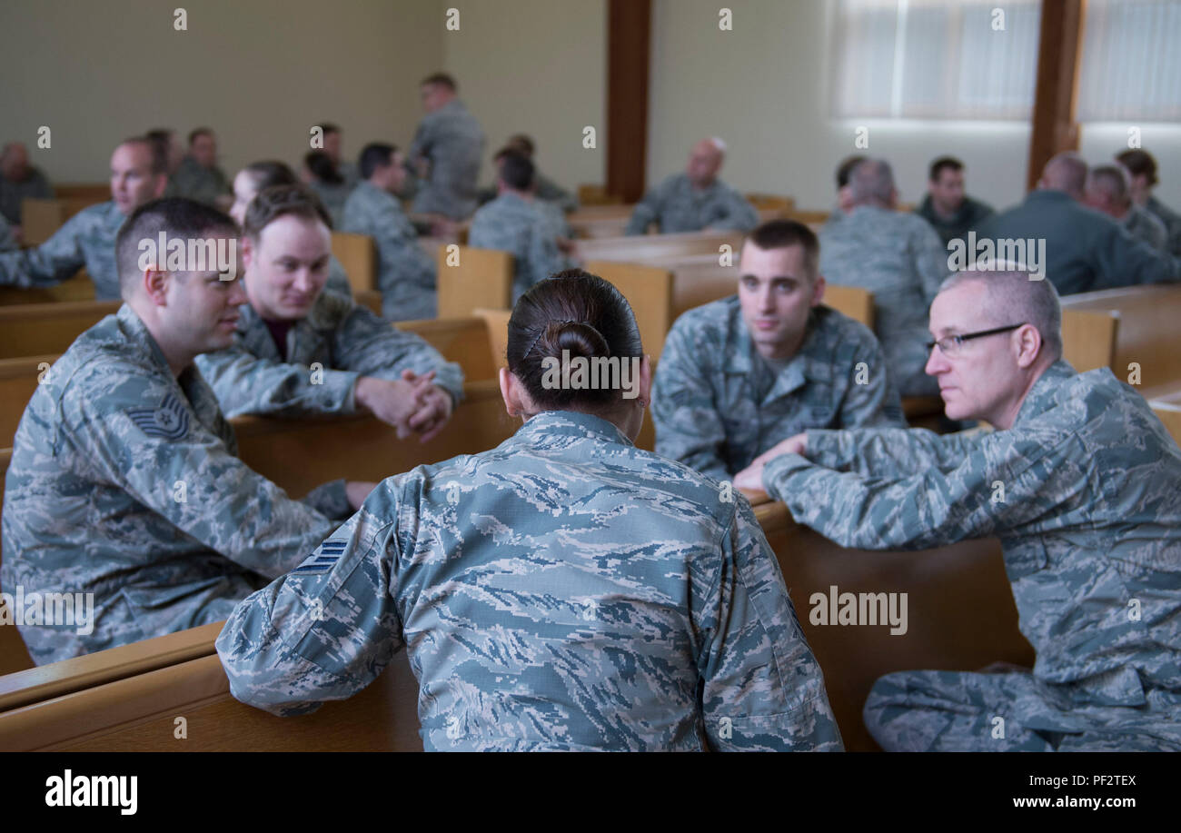 U.S. Air Force Airmen from the 133rd Airlift Wing participate in ...