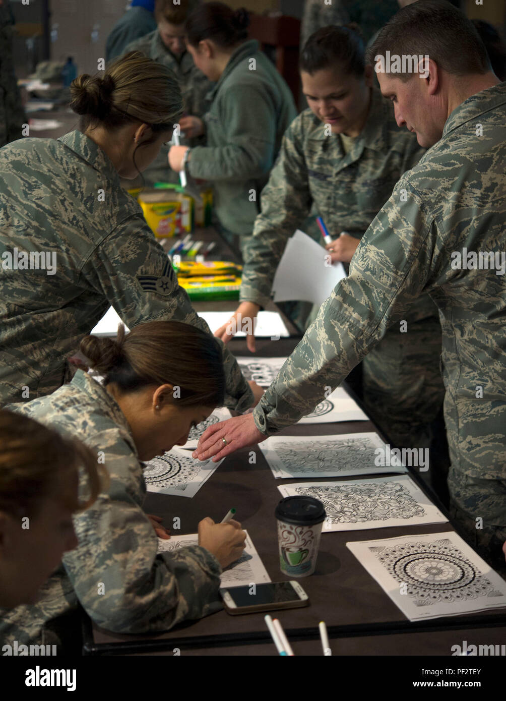 U.S. Air Force Airmen from the 133rd Airlift Wing participate in ...