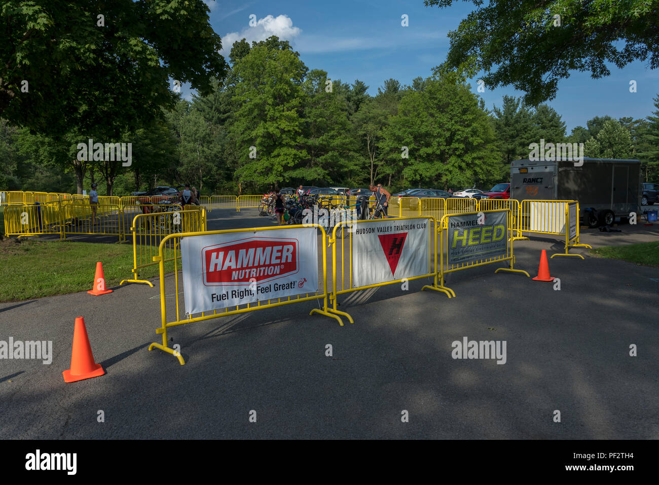 HVTC Summer Tri Series Race #3 Stock Photo - Alamy