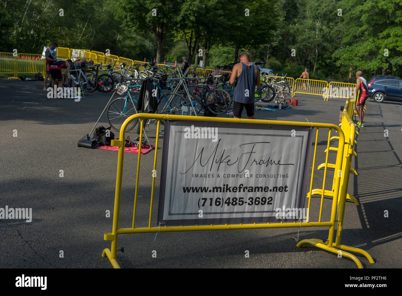 HVTC Summer Tri Series Race #3 Stock Photo - Alamy