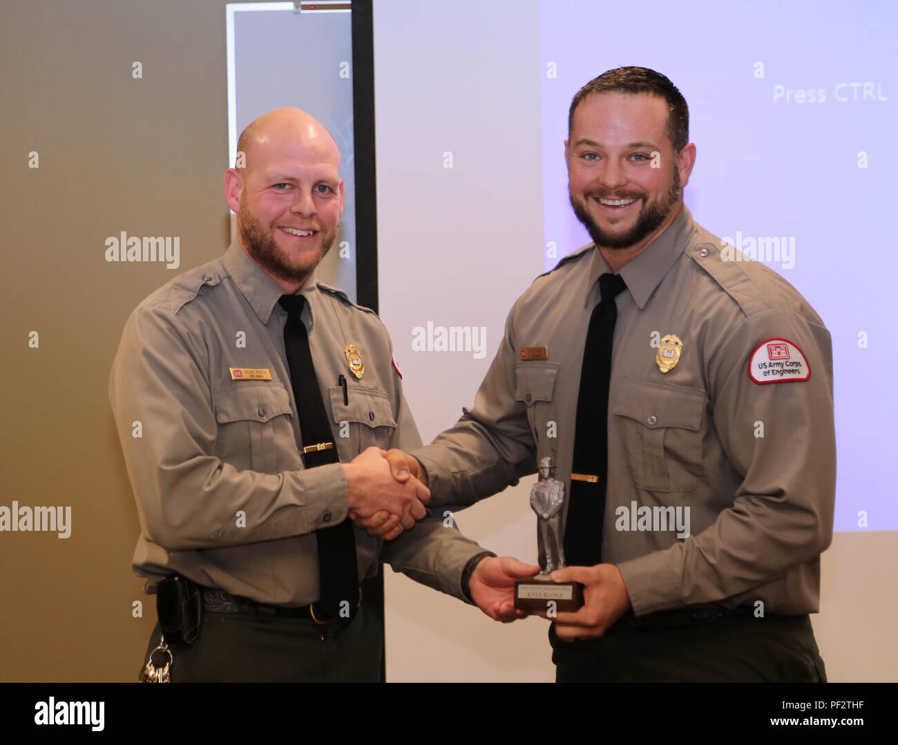Kansas City District Park Ranger Caleb Snider from the Milford Lake ...