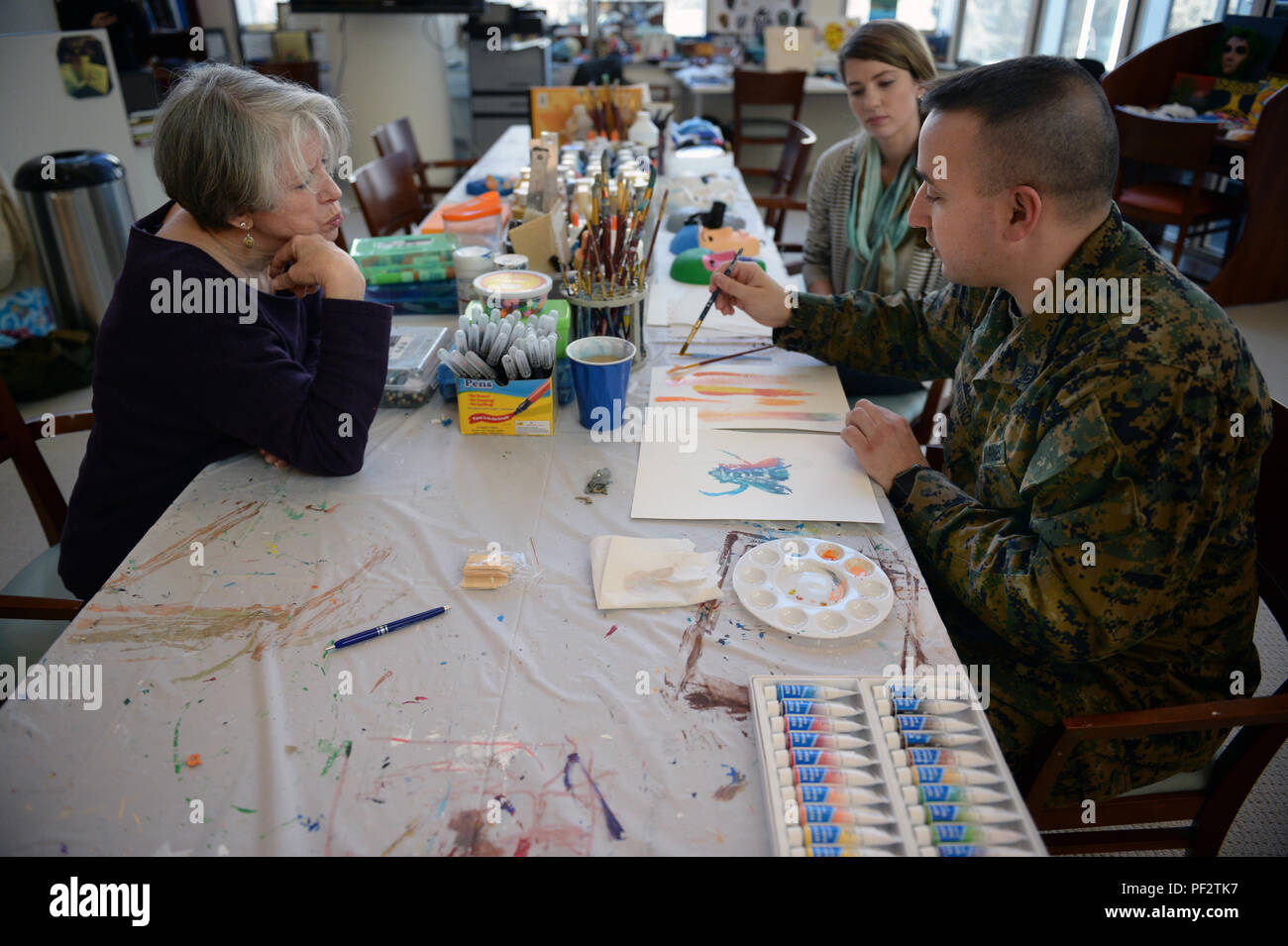 “Healing America’s Heroes through the Power of the Arts” Marine Staff ...