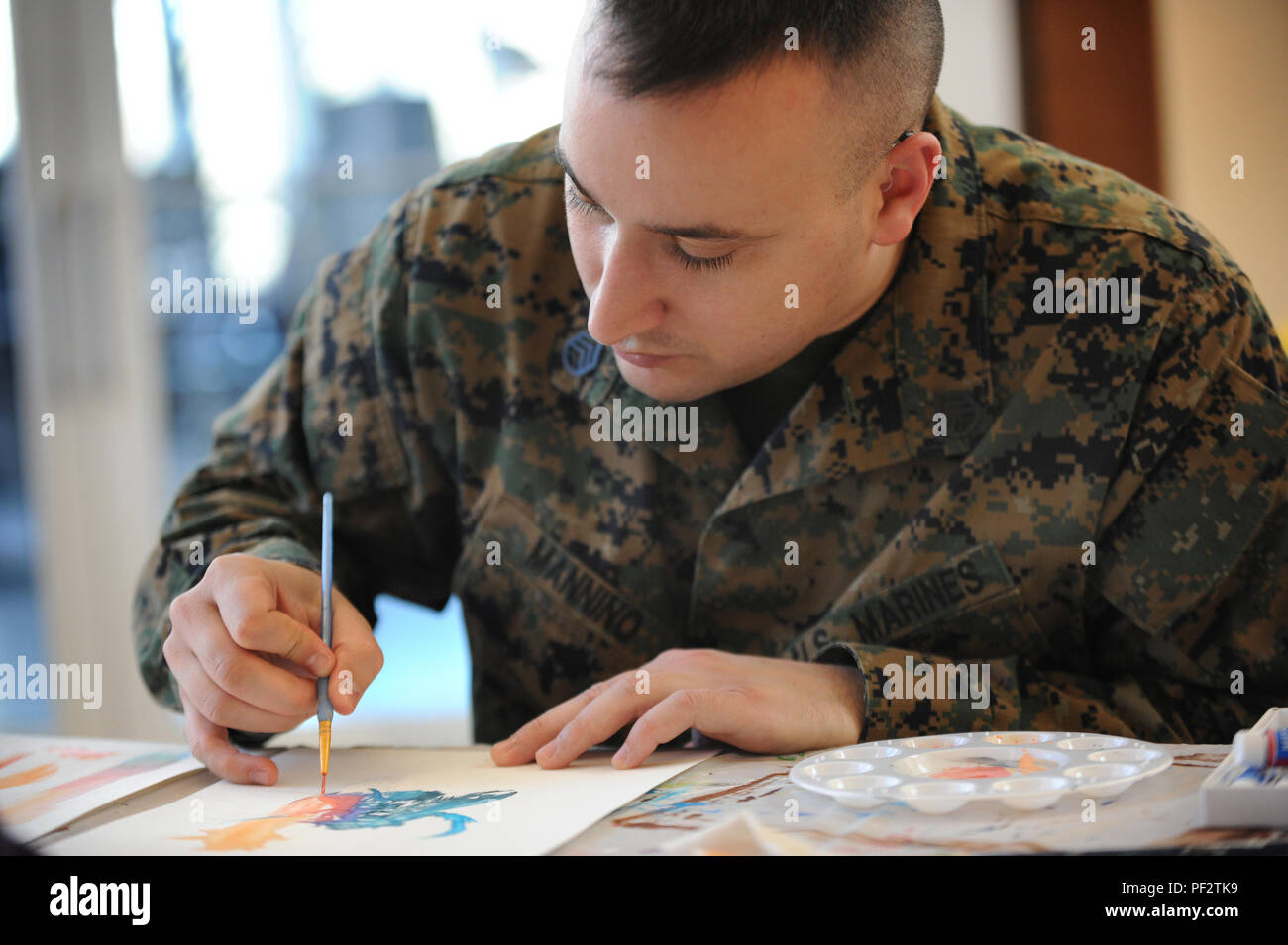 “Healing America’s Heroes through the Power of the Arts” Marine Staff ...