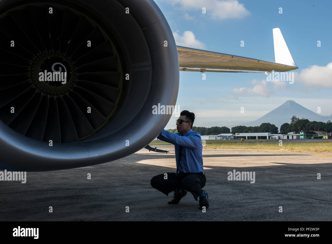 A 1st Airlift Squadron crew flies a mission to Guatemala, Peru and ...