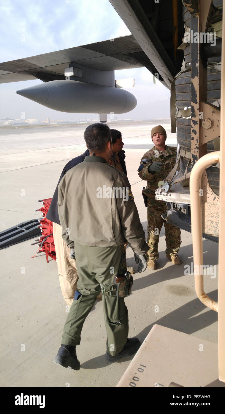 Tech. Sgt. Michael Lynch, evaluator loadmaster, 136th Airlift Wing, and ...