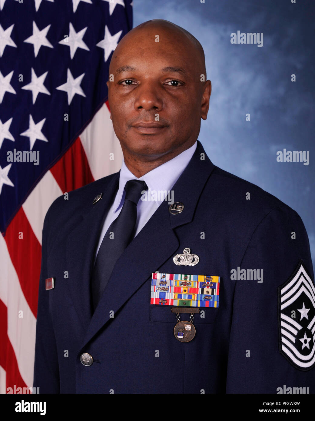 Chief Master Sergeant Craig V. Williams, 325th Fighter Wing command ...