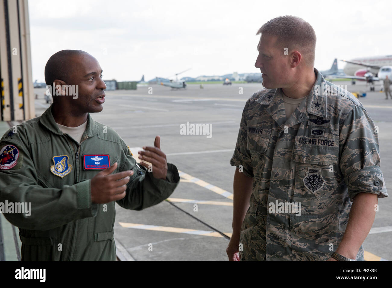 Lt. Col. Trenton Alexander, 459th Airlift Squadron director of ...