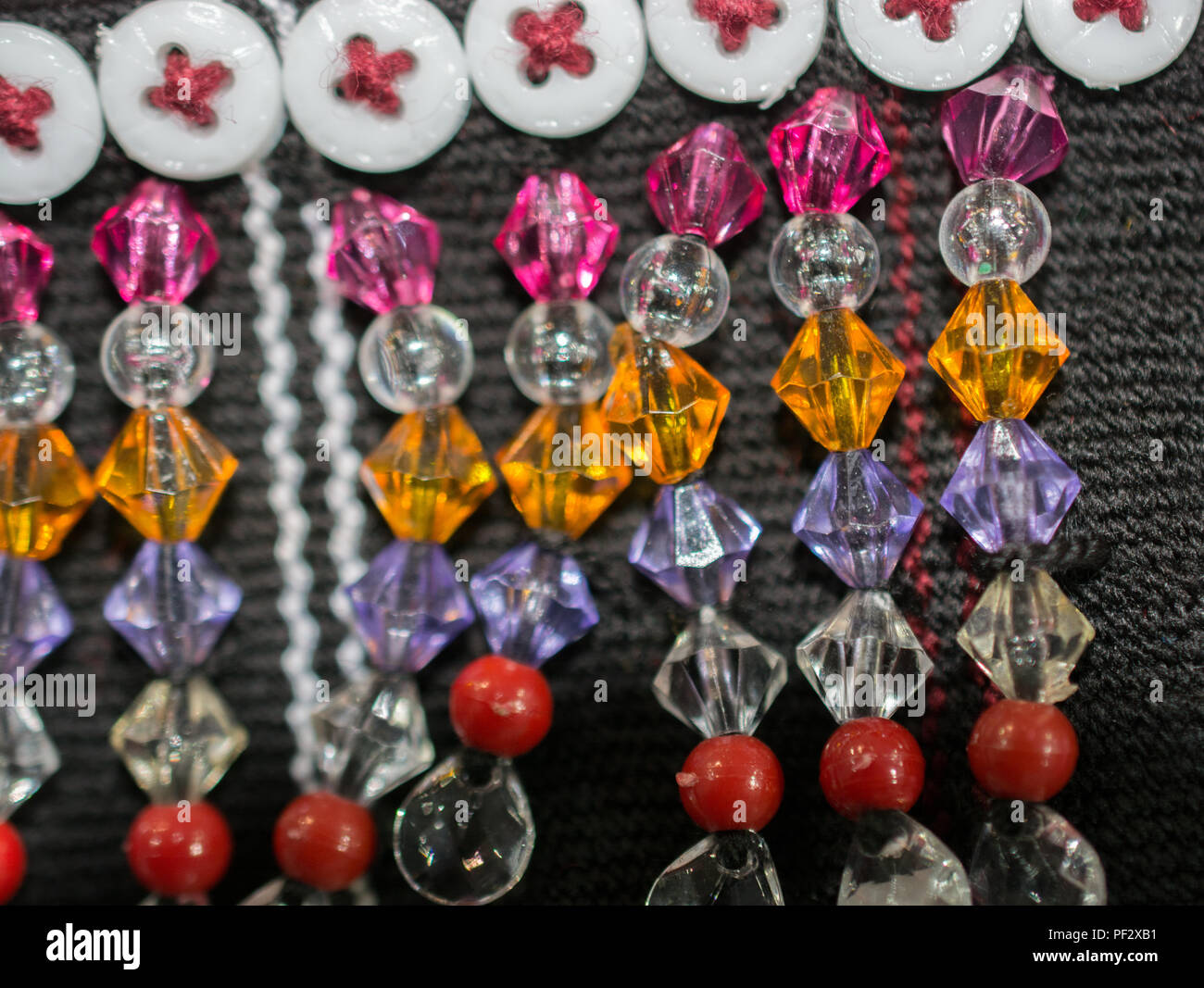 Colorful beads of various color Stock Photo - Alamy