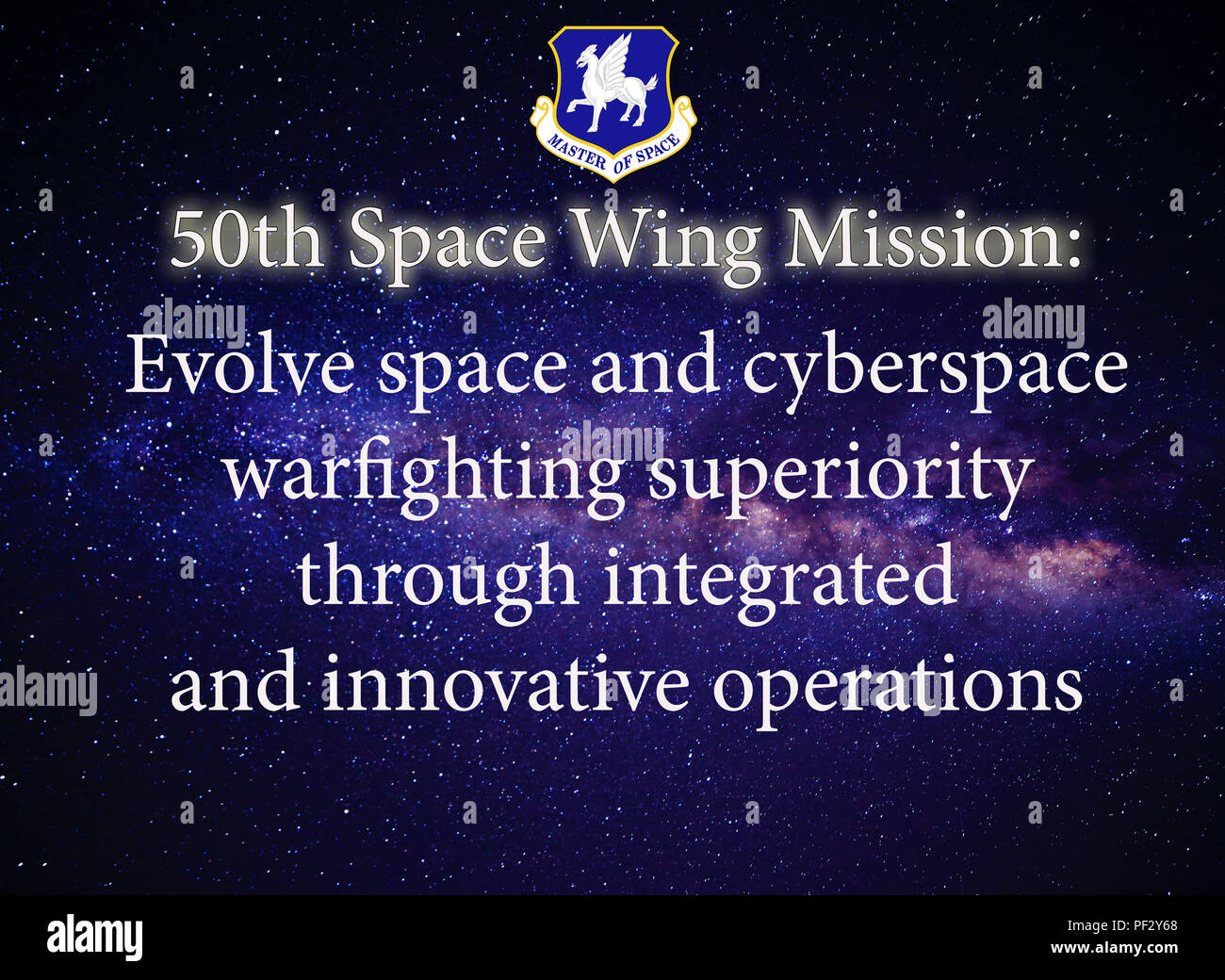 50th Space Wing Mission Stock Photo - Alamy