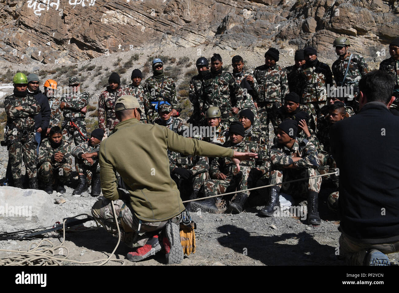 Nepalese mahabir rangers hi-res stock photography and images - Alamy