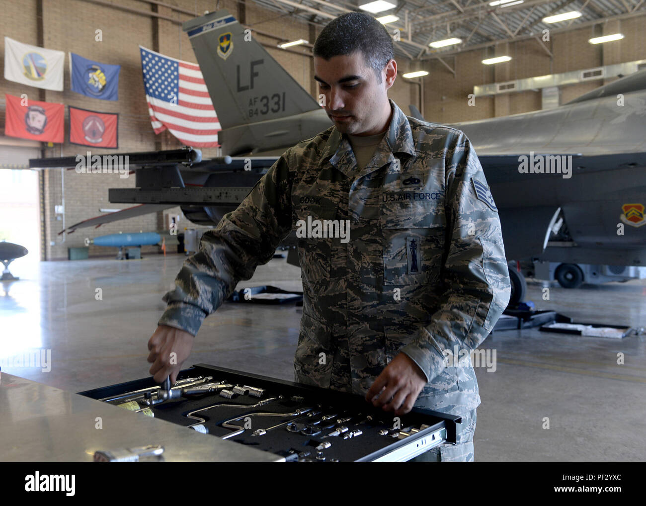 Tech. Sgt. Derek Cook, 56th Component Maintenance Squadron lead ...