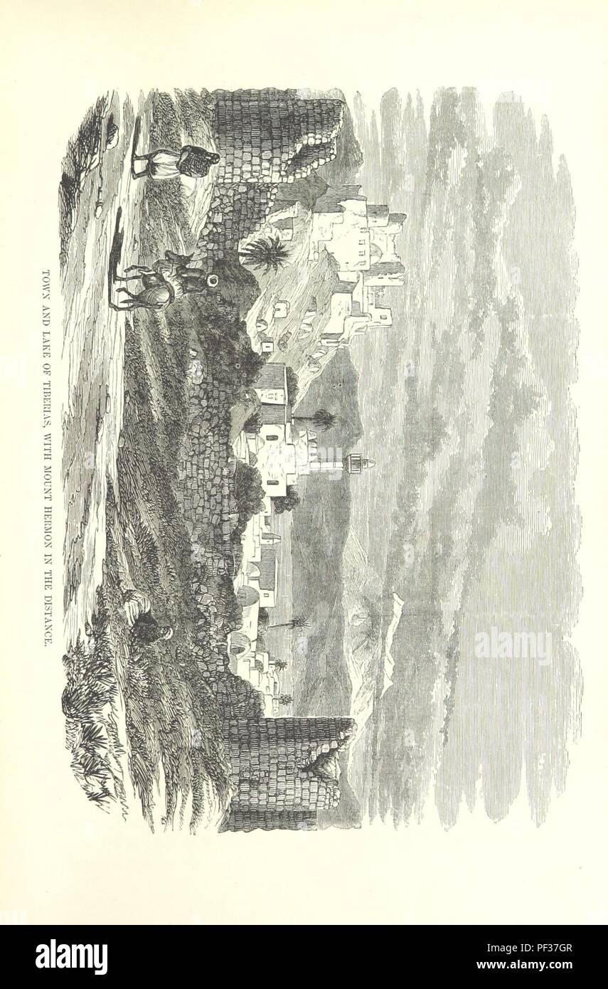 From the book pictorial journey through the holy land hi-res stock ...