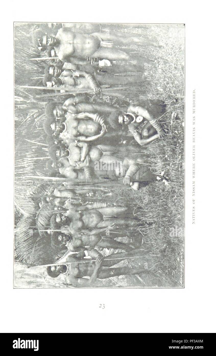Image from page 367 of 'Through New Guinea and the Cannibal Countries ...