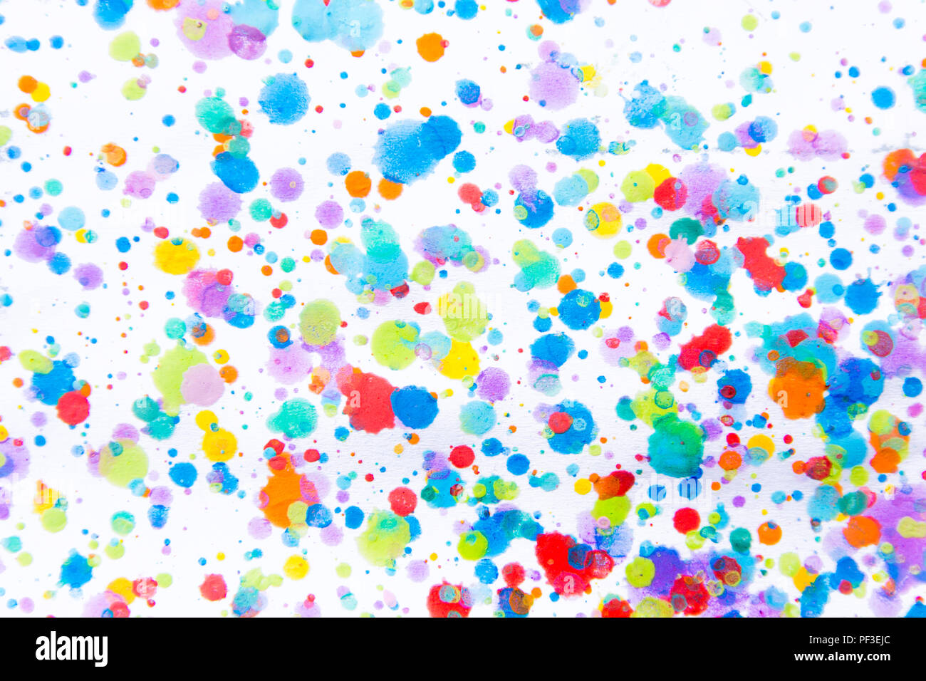 Colorful water color painting splash. Blot, Blurred spot. with texture ...