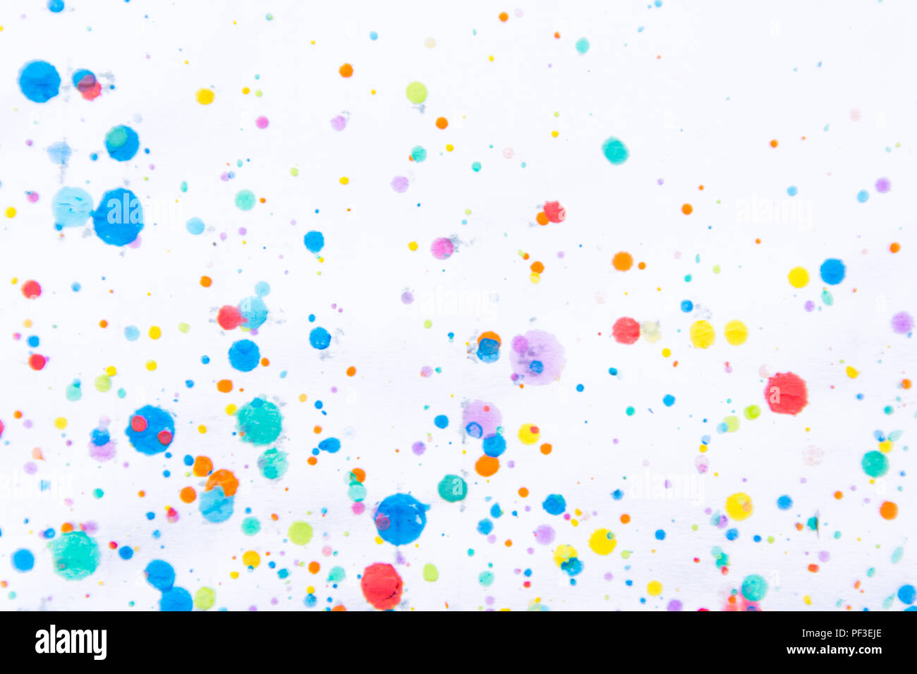 Colorful water color painting splash. Blot, Blurred spot. with texture ...