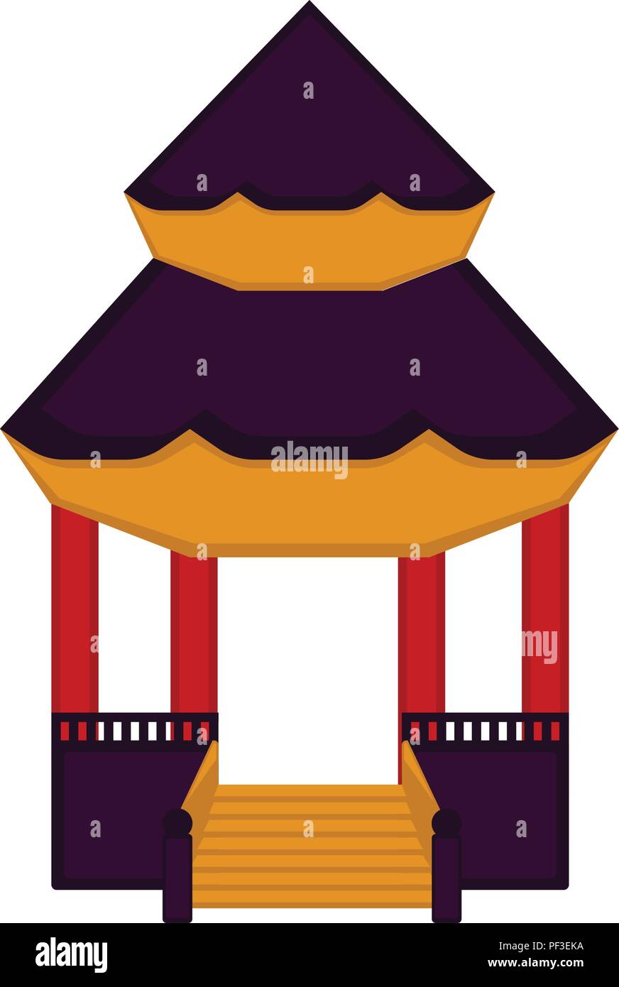Traditional asian building icon Stock Vector Image & Art - Alamy