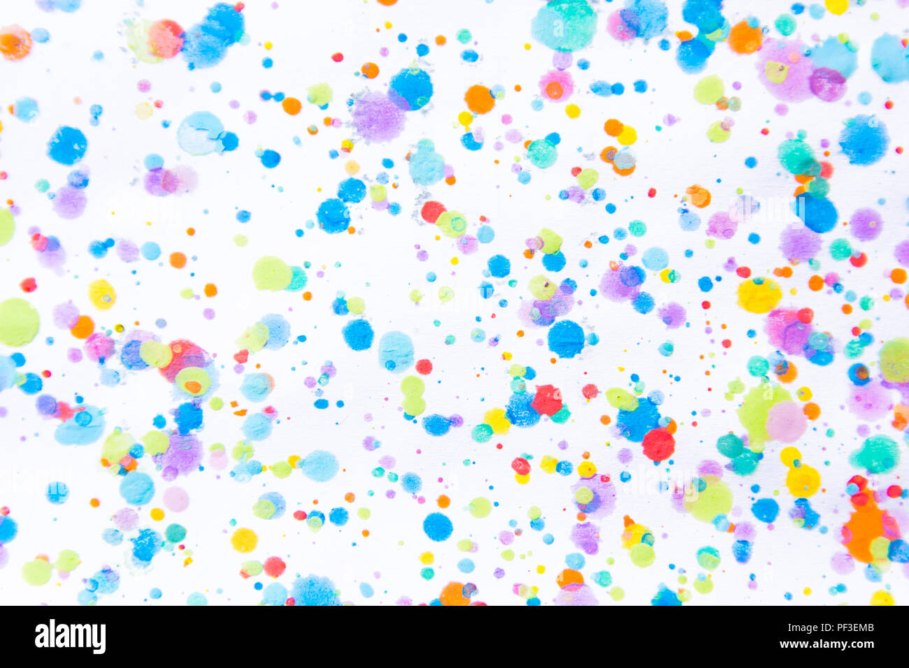 Colorful water color painting splash. Blot, Blurred spot. with texture ...