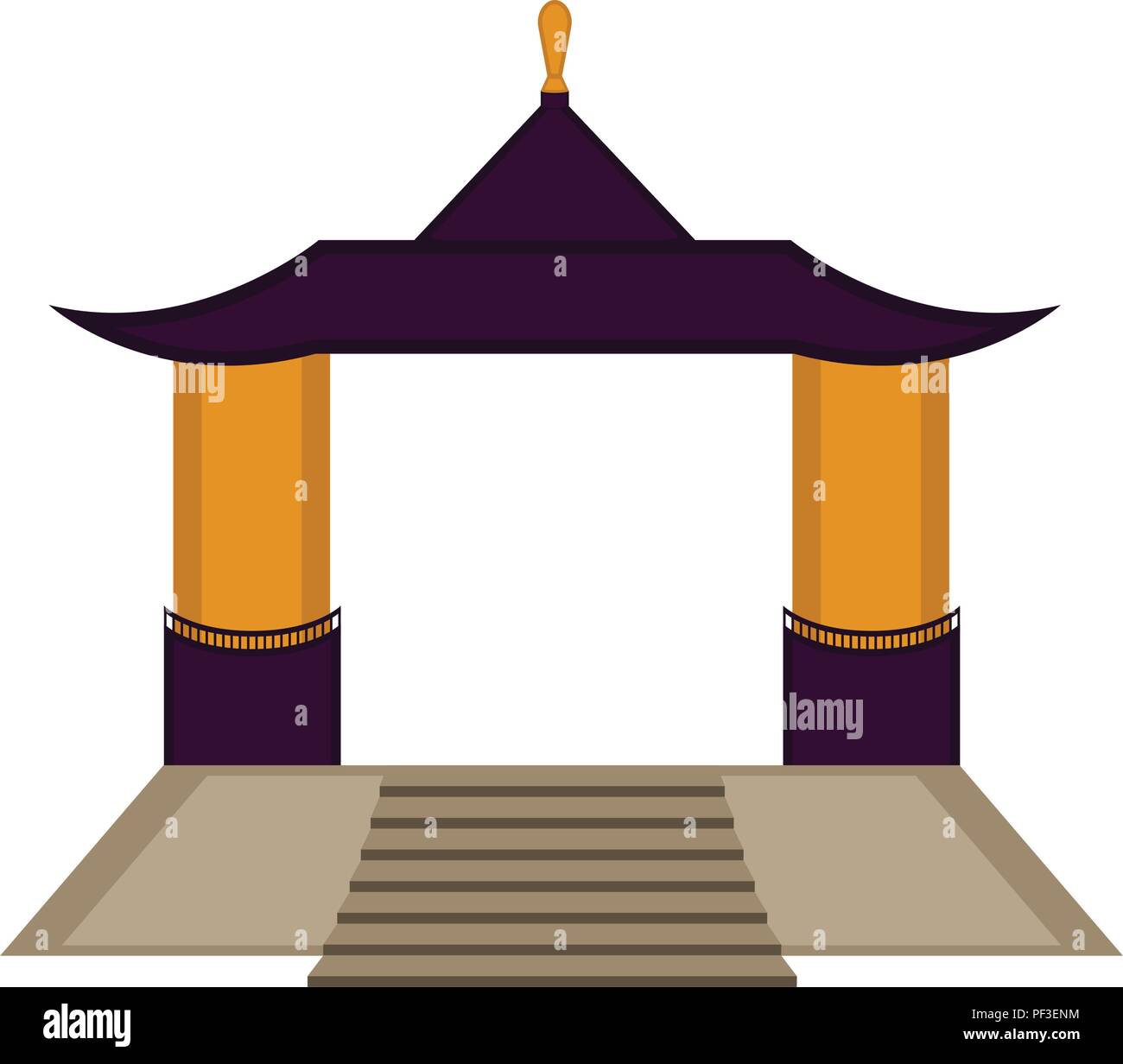Traditional asian building icon Stock Vector Image & Art - Alamy