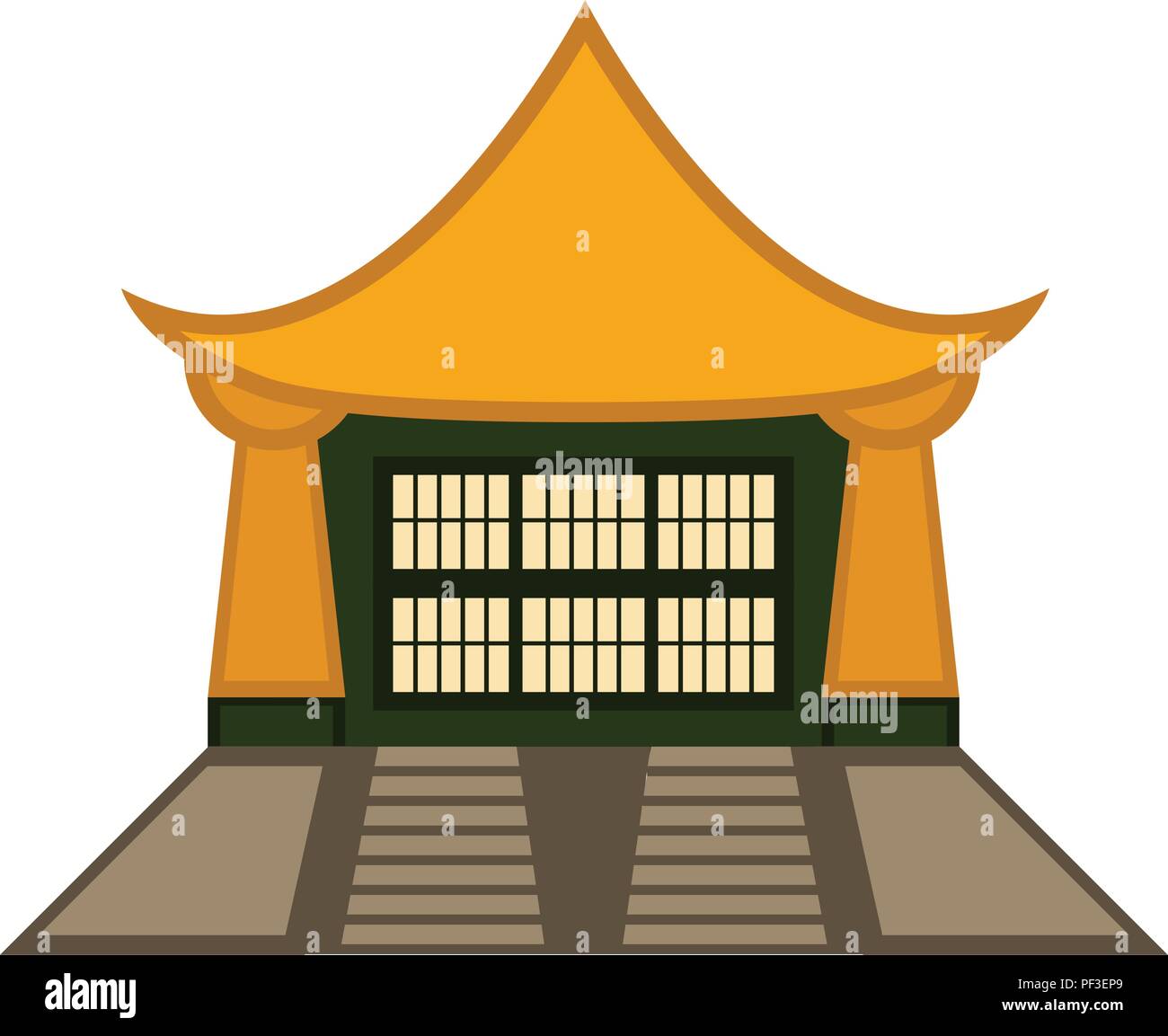 Traditional asian building icon Stock Vector Image & Art - Alamy