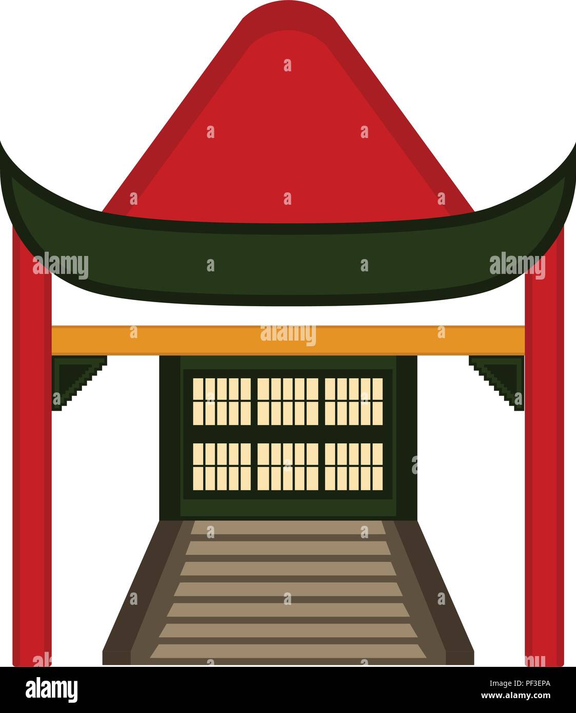 Traditional asian building icon Stock Vector Image & Art - Alamy
