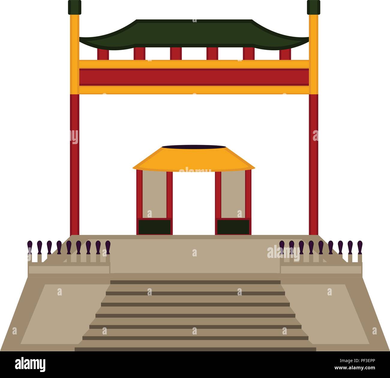 Traditional asian building icon Stock Vector Image & Art - Alamy